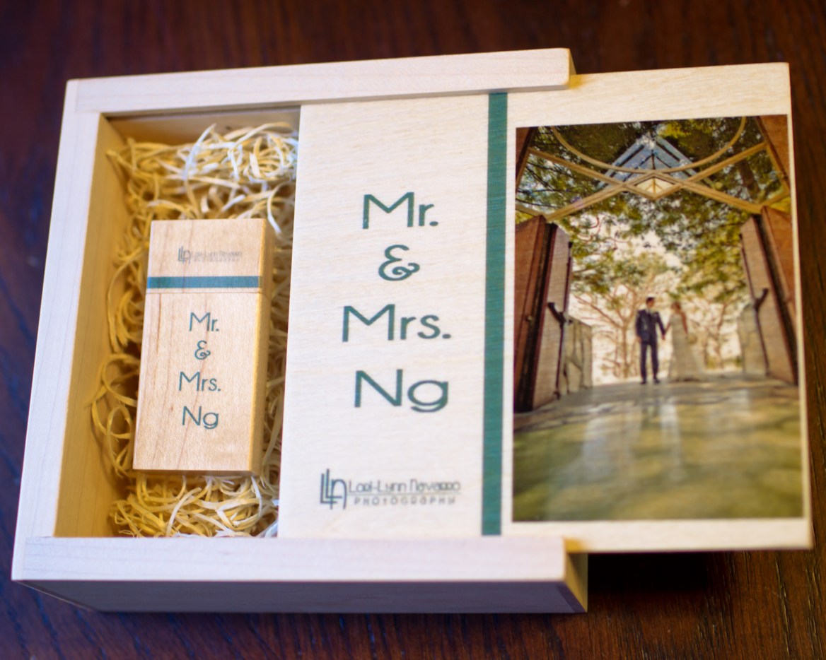 Wedding Keepsake USB Drive and Custom Designed Box | Lori-Lynn Navarro ...